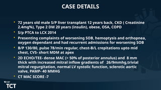 MITRAL ANNULAR CALCIUM INNOVATIVE MANAGEMENT.pptx