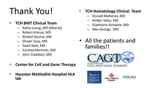 TCT Sickle Cell Disease Oral Presentation 2019 | PPT