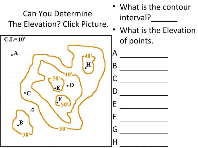 Earth Science Mapping; interactive topographic maps | PPT