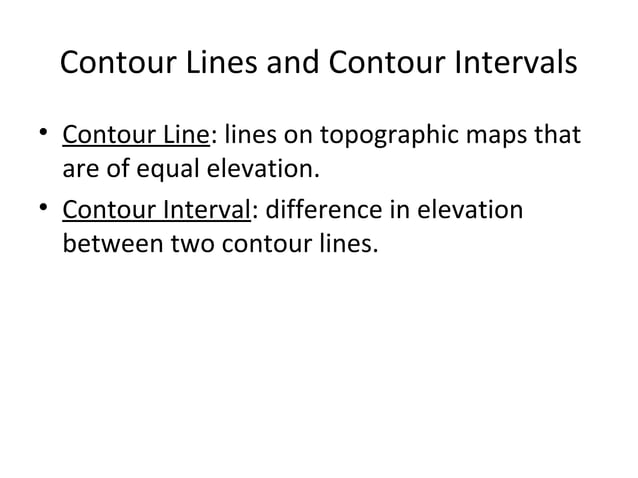 Earth Science Mapping; interactive topographic maps | PPT