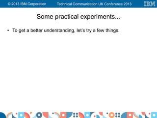 TCUK 2013 Presentation Adrian Warman | PPT