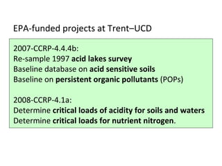 Critical Loads - Thomas Cummins, UCD | PPT