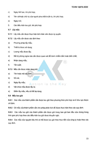 Tiêu chuẩn quốc gia TCVN 12976:2020 (ISO 22716:2007) | PDF