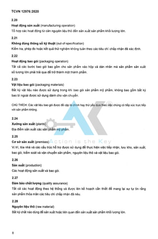 Tiêu chuẩn quốc gia TCVN 12976:2020 (ISO 22716:2007) | PDF