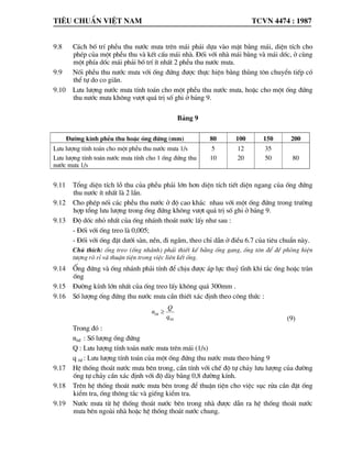Tcvn4474 1987 thoat nuoc ben trong- tieu chuan thiet ke | PDF