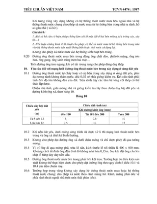 Tcvn4474 1987 thoat nuoc ben trong- tieu chuan thiet ke | PDF