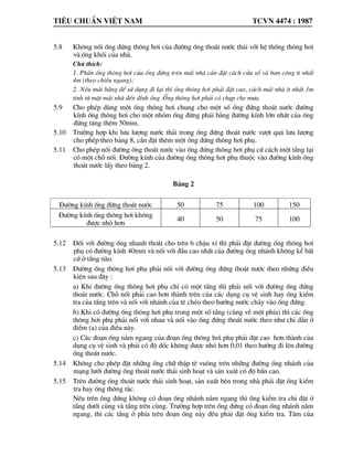 Tcvn4474 1987 thoat nuoc ben trong- tieu chuan thiet ke | PDF