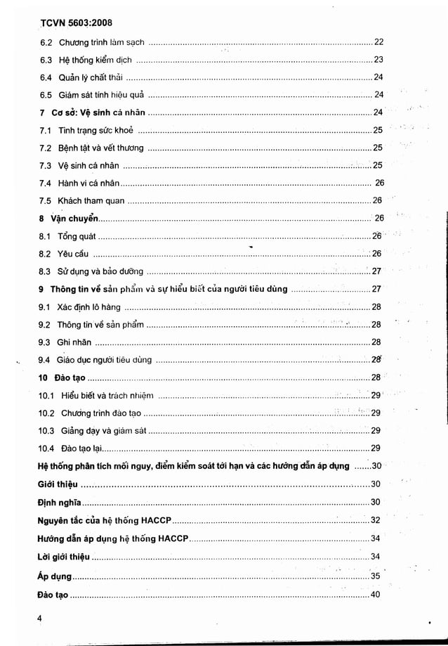 TIÊU CHUẨN QUỐC GIA TCVN 5603-2008 - Quy chuẩn thực hành về những nguyên tắc chung đối với vệ ...