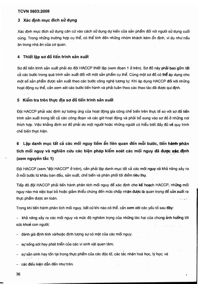 TIÊU CHUẨN QUỐC GIA TCVN 5603-2008 - Quy chuẩn thực hành về những nguyên tắc chung đối với vệ ...
