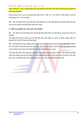 Tcvn 5738 2001 bao chay tu dong | PDF