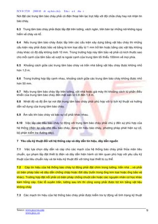 Tcvn 5738 2001 bao chay tu dong | PDF