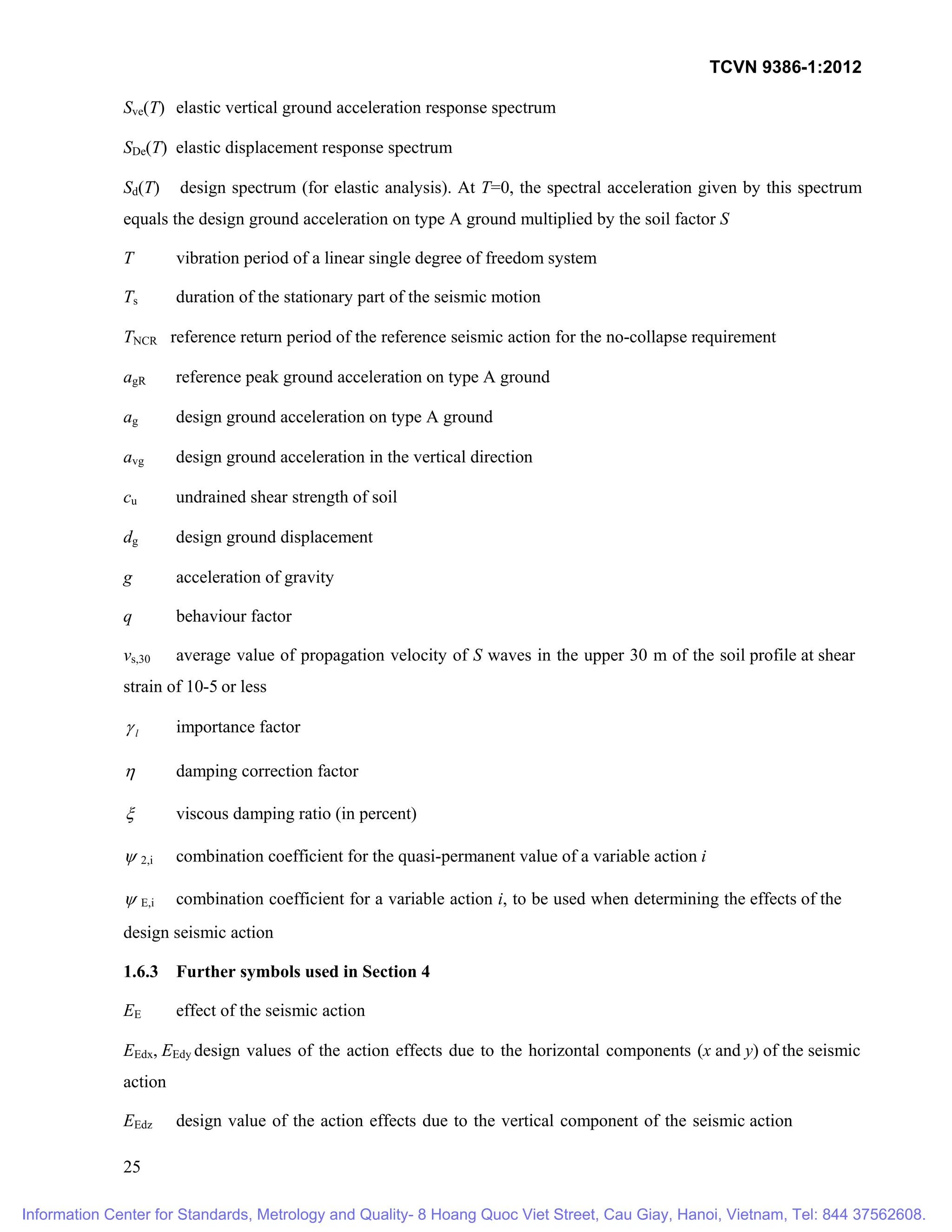 TCVN 9386-1-2012 Design of structures for earthquake resistances-Part 1 ...