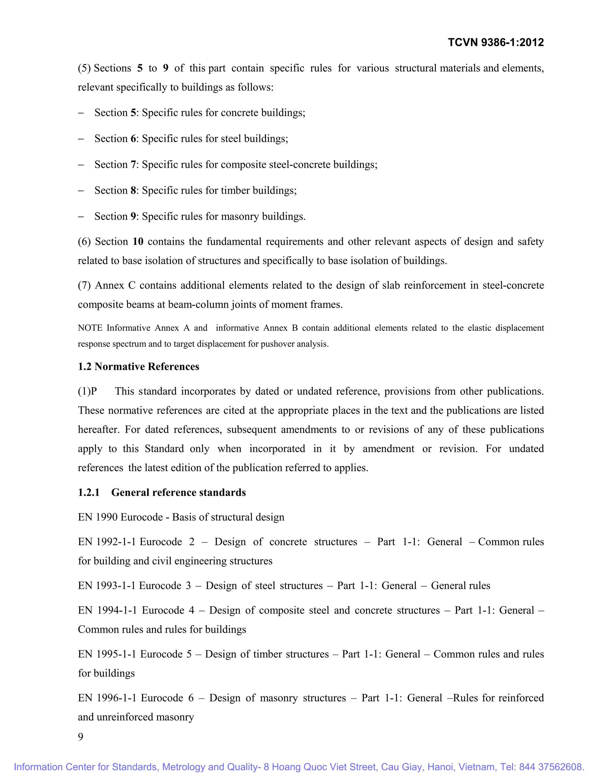 TCVN 9386-1-2012 Design of structures for earthquake resistances-Part 1. General rules, seismic ...