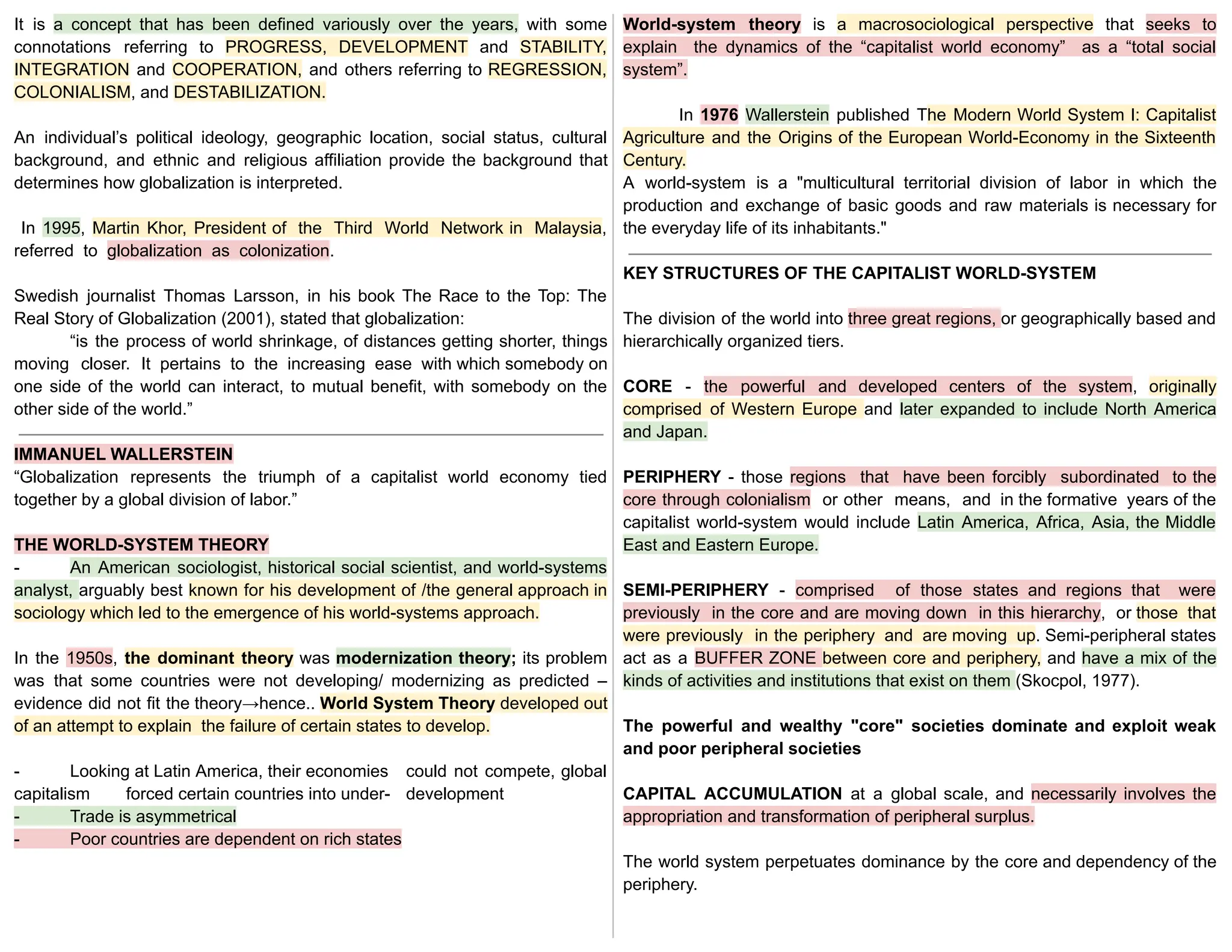The Contemporary World Reviewer for 1st semester | PDF