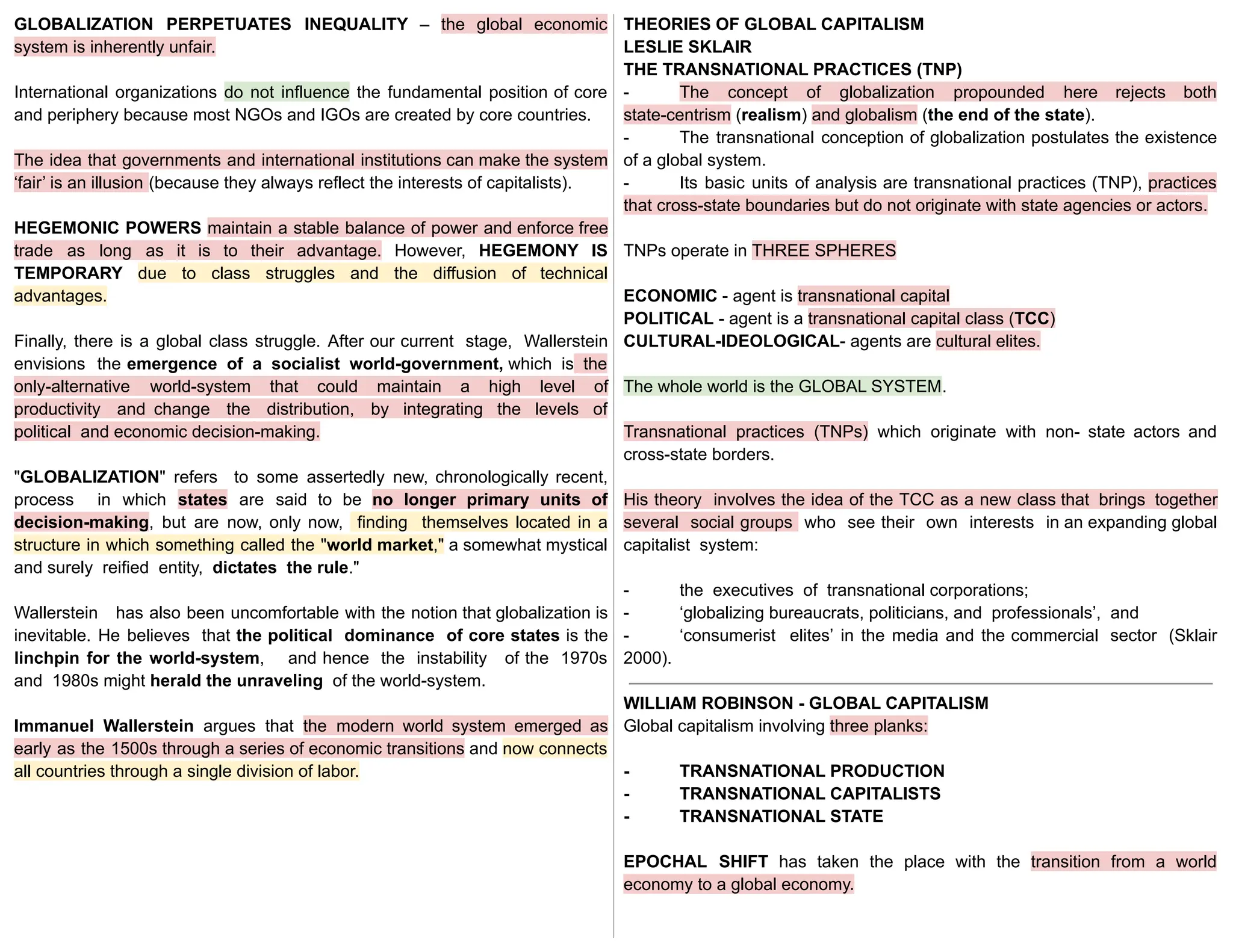 The Contemporary World Reviewer for 1st semester | PDF