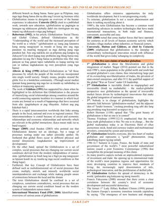 THE CONTEMPORARY WORLD PRELIM REVIEWER . | PDF