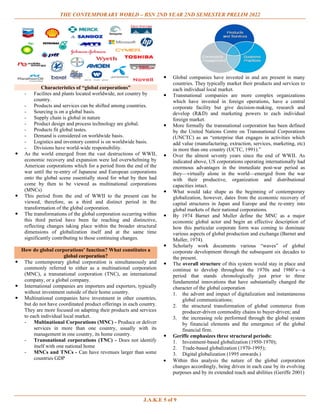 THE CONTEMPORARY WORLD PRELIM REVIEWER . | PDF