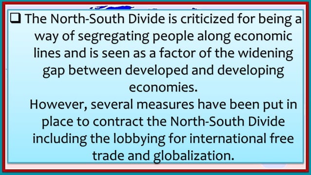 global divides | PPTX