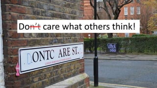 What others think we do - why it matters and how to set them straight ...