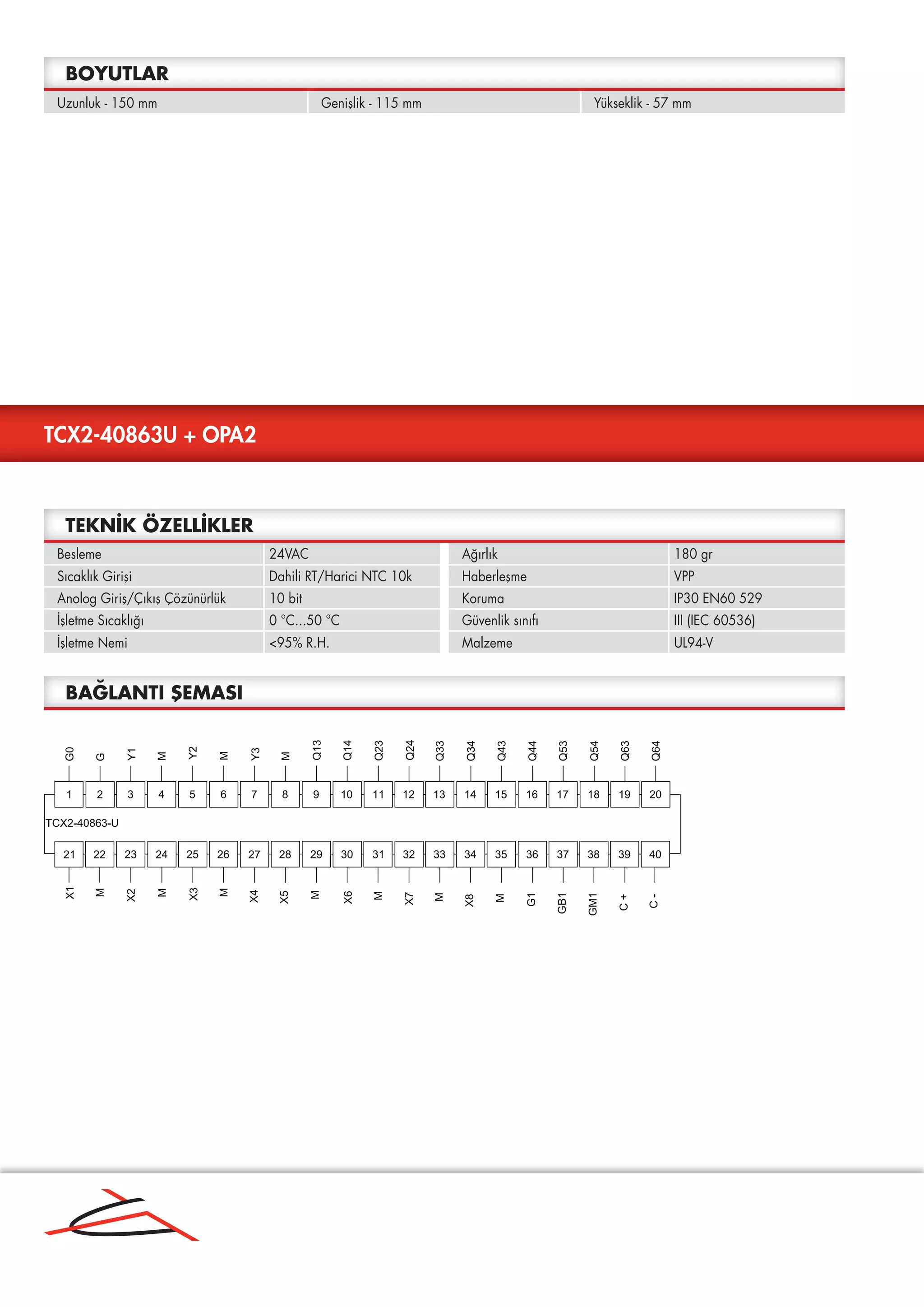 Tcx2 40863 u-opa2-universal-controller | PDF