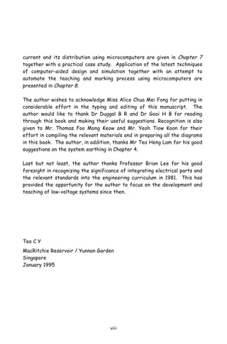 Principles and Design of LV System | PDF