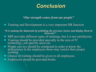 Training & Development | PPT | Business | Business and Finance