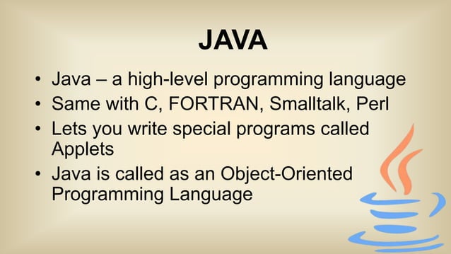 Basic Concepts of OOPs (Object Oriented Programming in Java) | PPTX ...