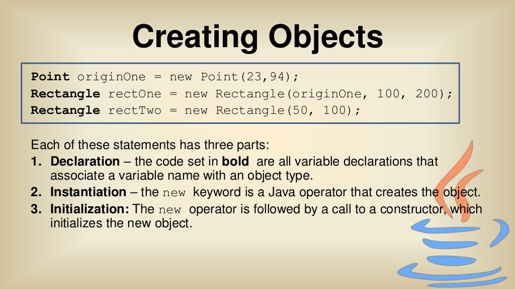 Basic Concepts Of Oops Object Oriented Programming In Java