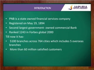 Training Presentation at PNB | PPTX