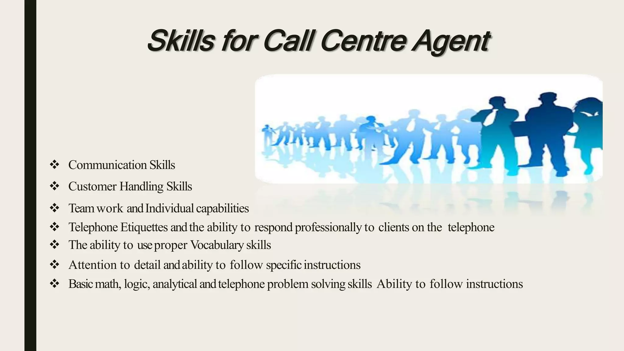 Call Centre Training | PPTX