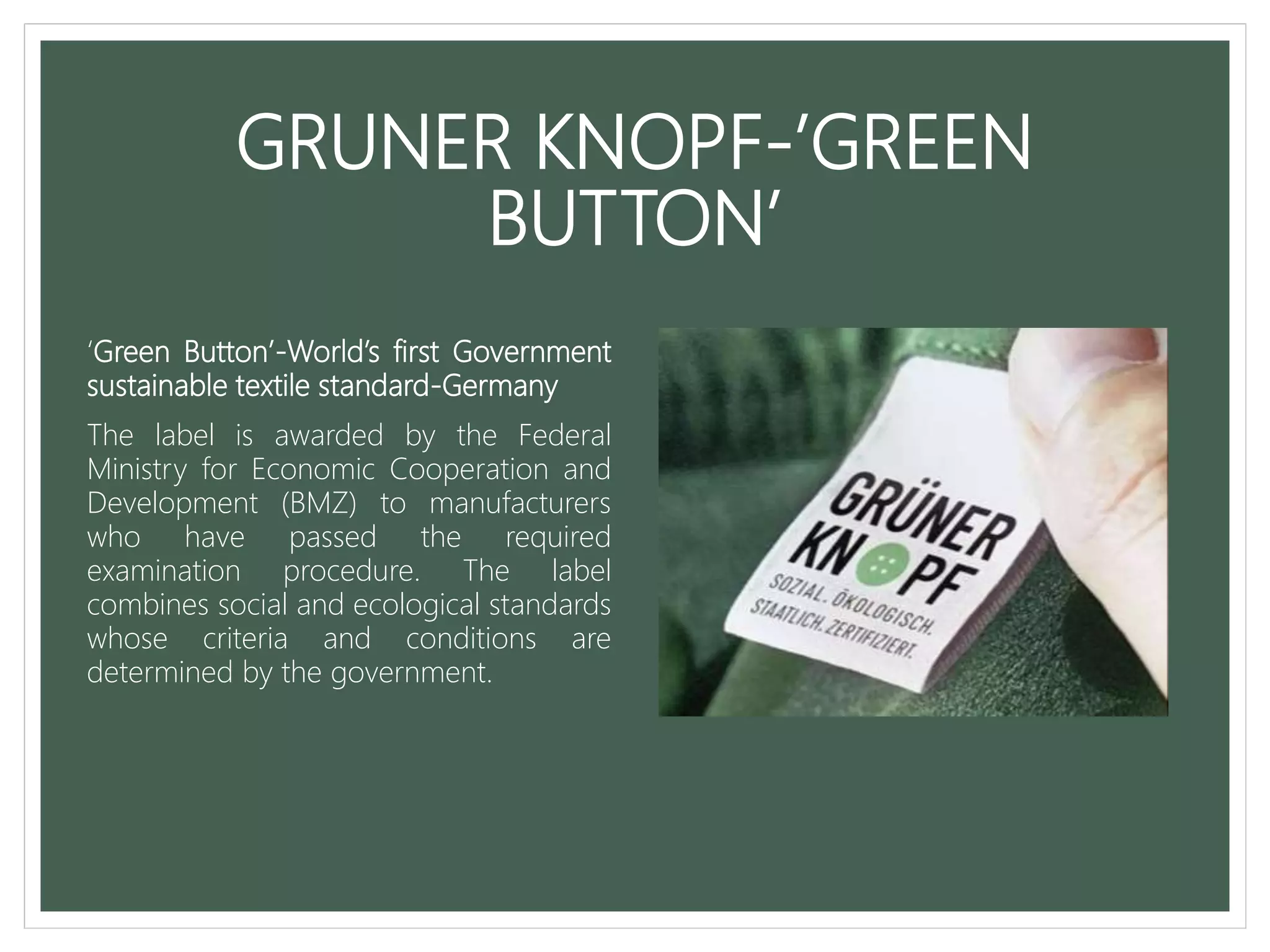 Sustainability in Textiles | PPTX