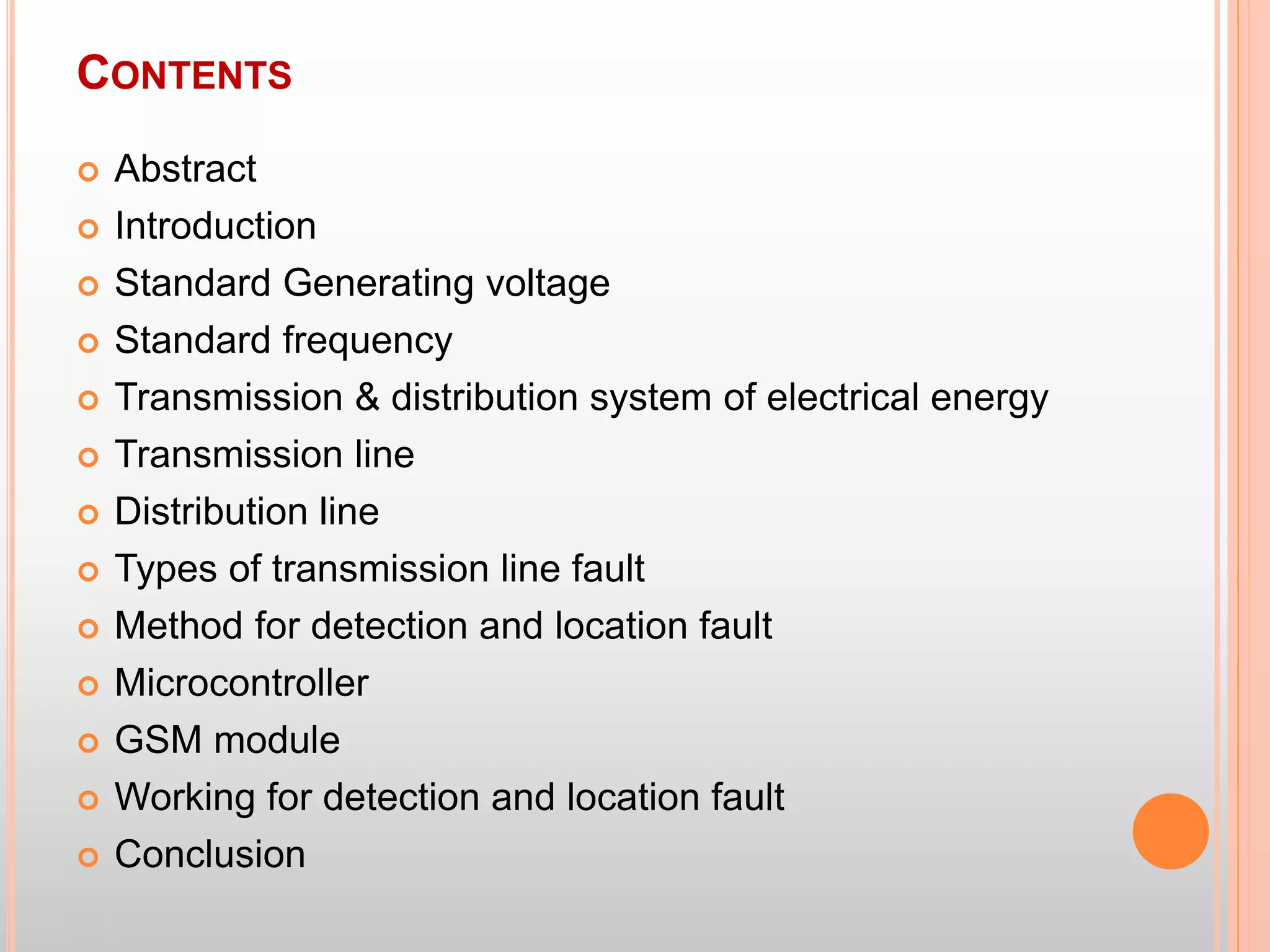 Find Transmission Line Fault And Location Detection Pptx Computing