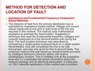FIND TRANSMISSION LINE FAULT AND LOCATION DETECTION | PPTX
