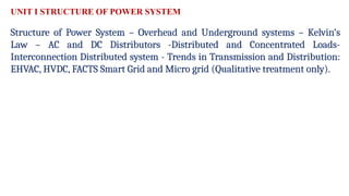 Transmission and Distribution unit 1.pptx