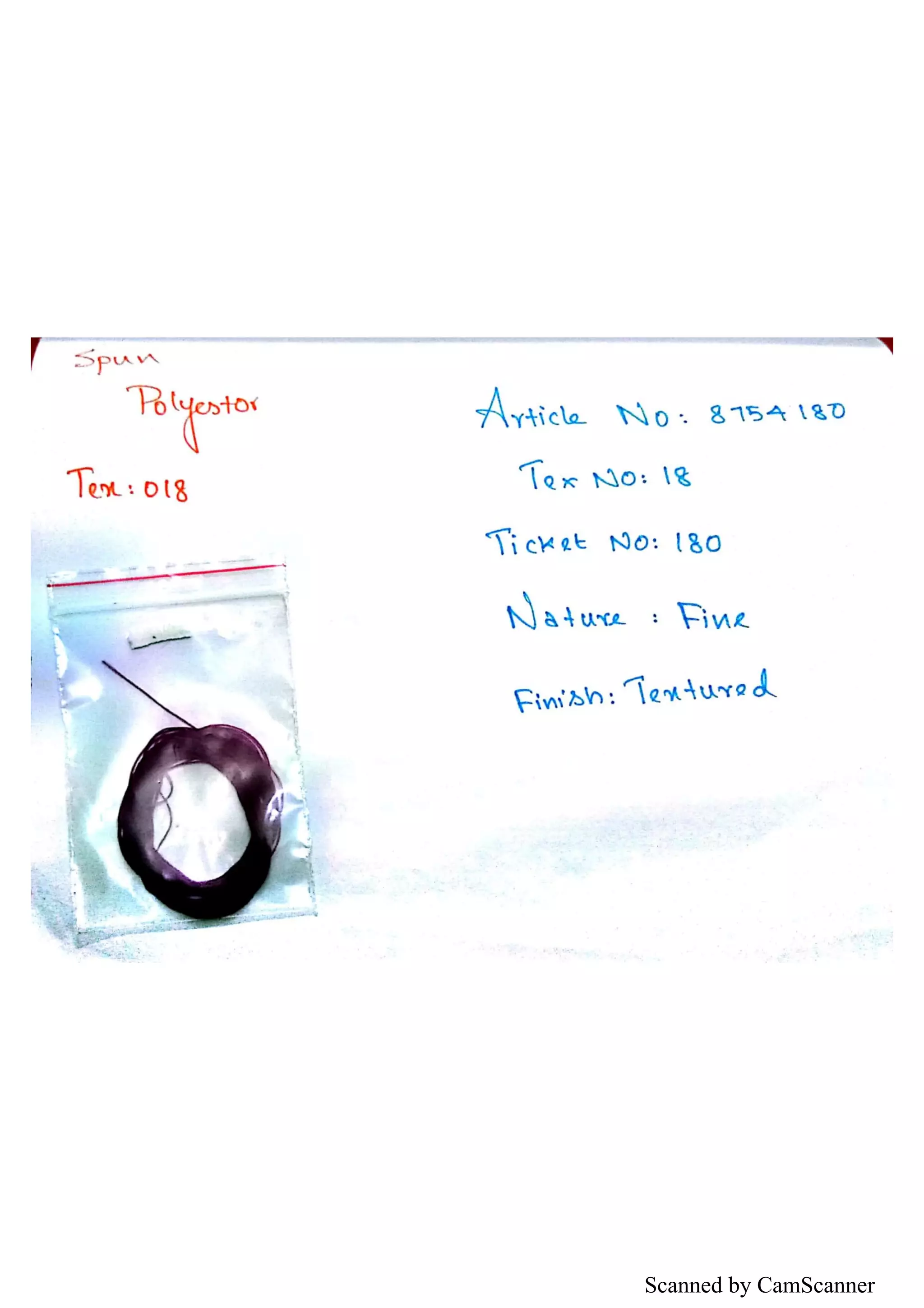 Sewing thread-definition, types and costing | PDF