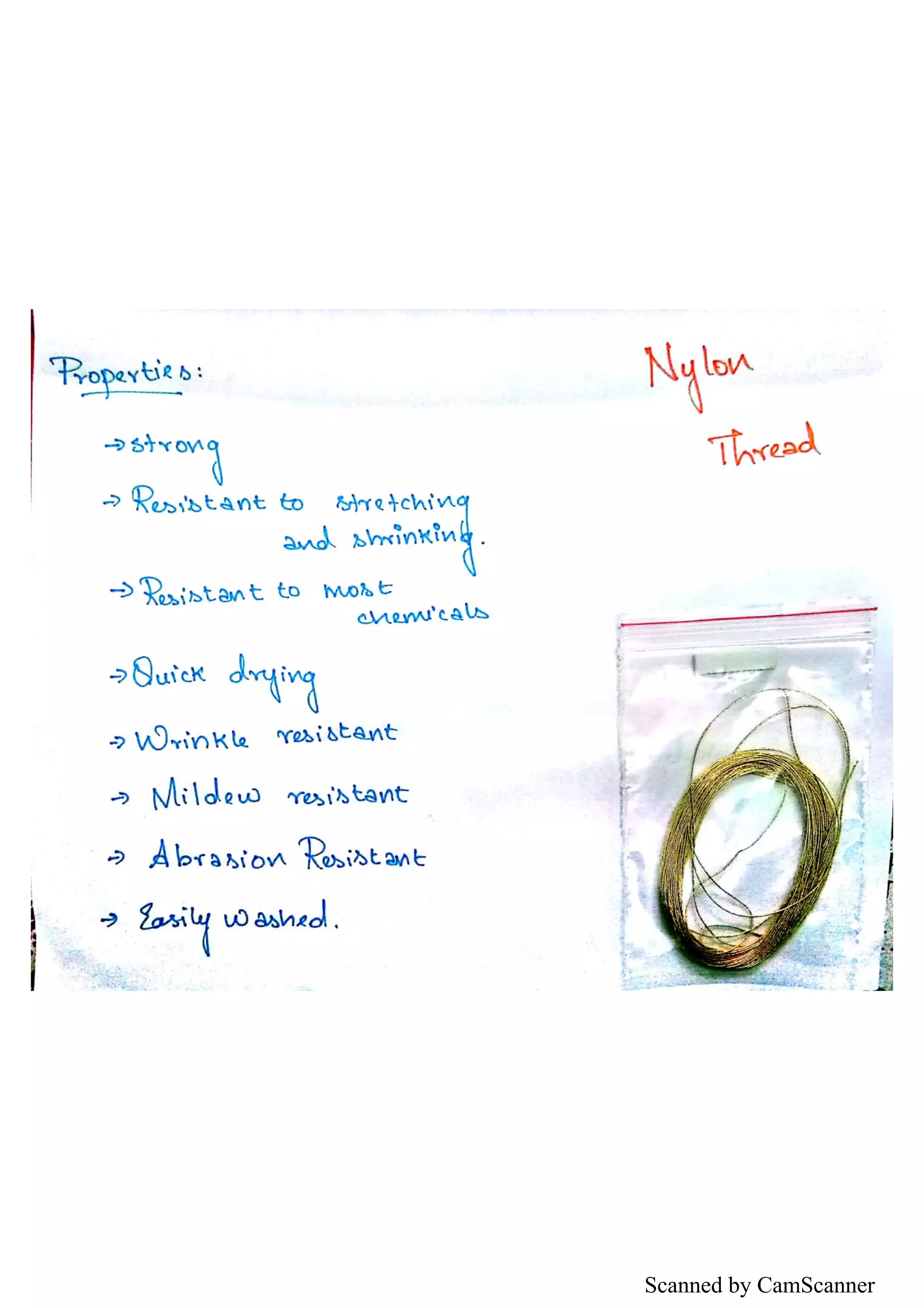 Sewing thread-definition, types and costing | PDF