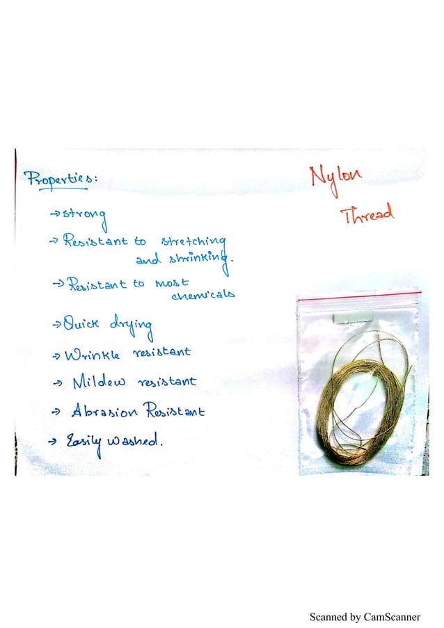 Sewing thread-definition, types and costing | PDF