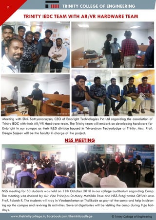 Trinity Daily Oct 12, 2018 | PDF