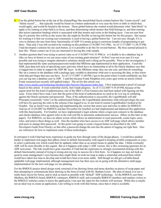 JSF (ADF) Case Studies Paper | PDF