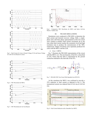 Transient Recovery Voltage Test Results of a 25 MVA Saturable-Core ...