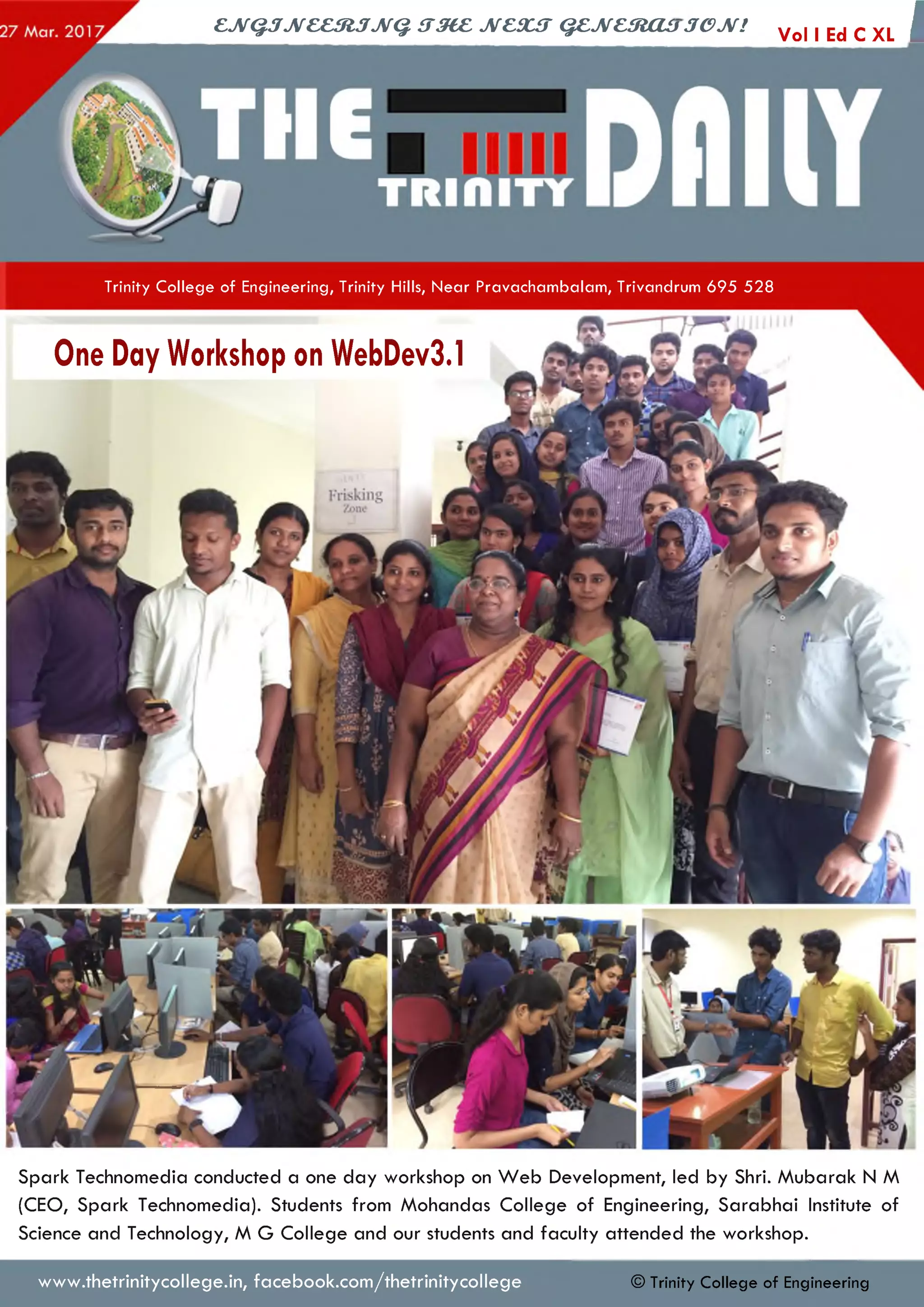 Trinity Daily March 27, 2017 | PDF