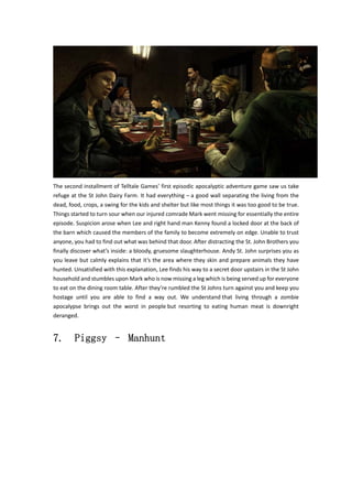 10 most deranged video game psychopaths www.gamebasin.com