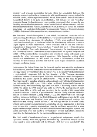 Models of developmental state | PDF | Economy | Business and Finance