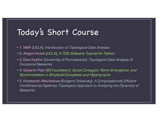 Introduction to Topological Data Analysis | PDF