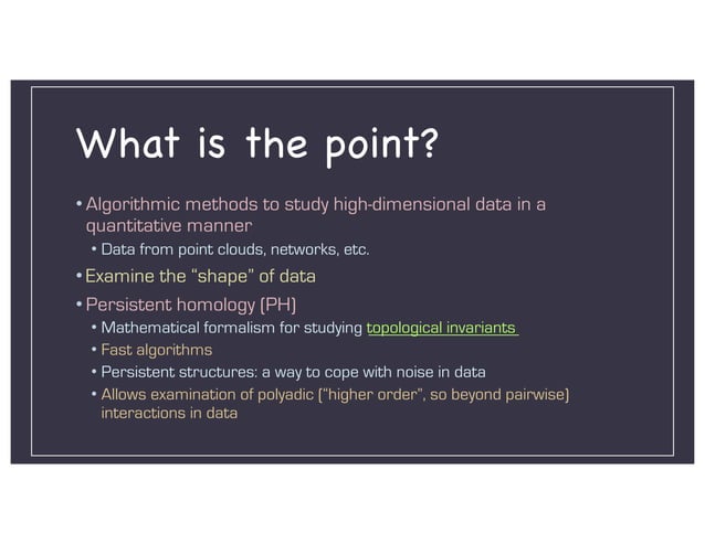 Introduction to Topological Data Analysis | PDF