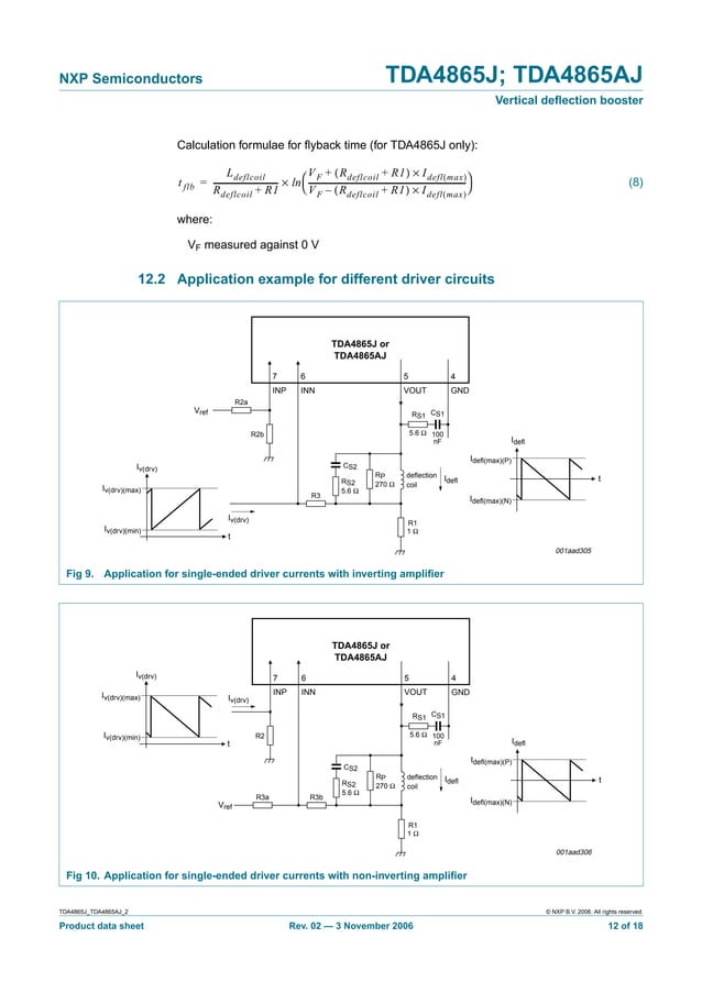 TDA4865AJ Equivalent IC: Pinout, Features, Application and Circuit | PDF