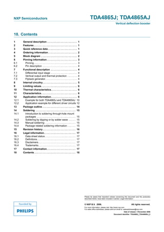 TDA4865AJ Equivalent IC: Pinout, Features, Application and Circuit | PDF