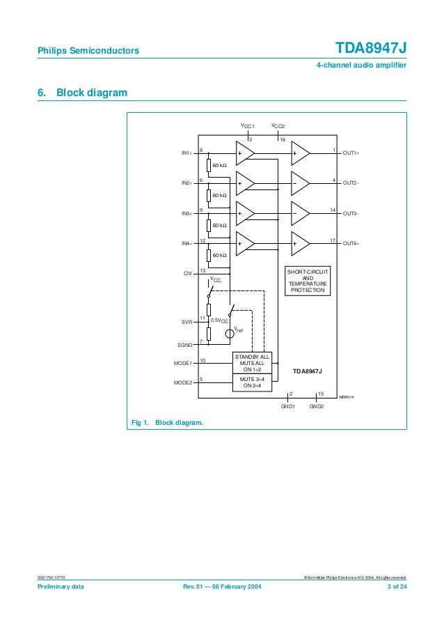 Tda7496 Amplifier Circuit Diagram