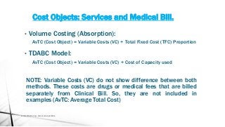 TDABC model in Health Care Systems | PDF