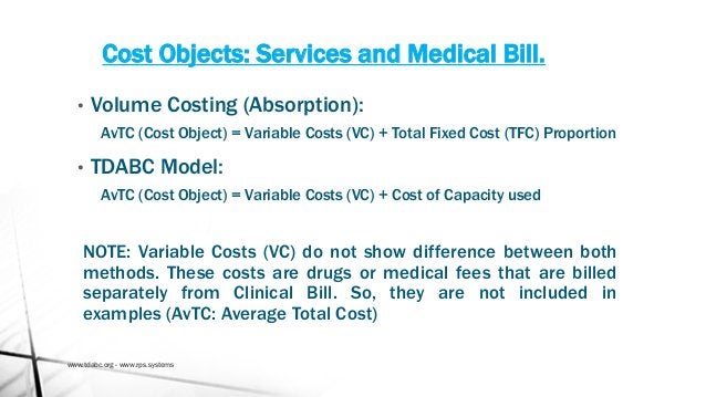 TDABC model in Health Care Systems | PDF | Business Accounting ...